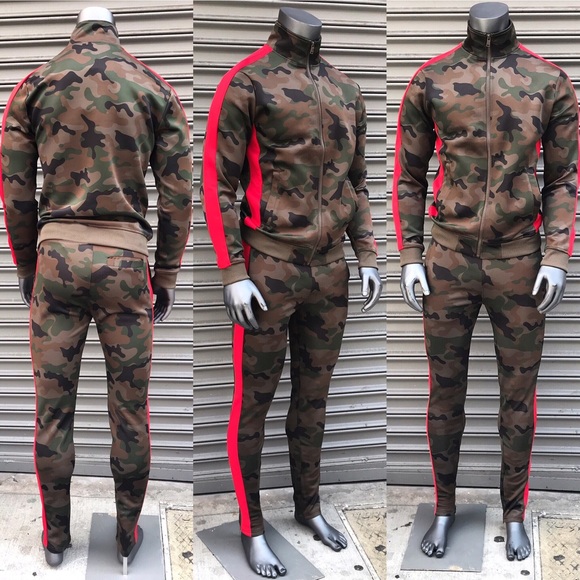 Fashion | Other | Mens Camouflage Fashion Tracksuit | Poshmark